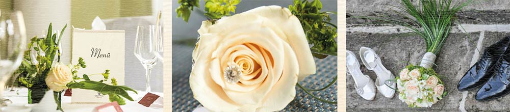 Blumen art Hallbauer - stilvollen Brautsträuße, passender Autoschmuck